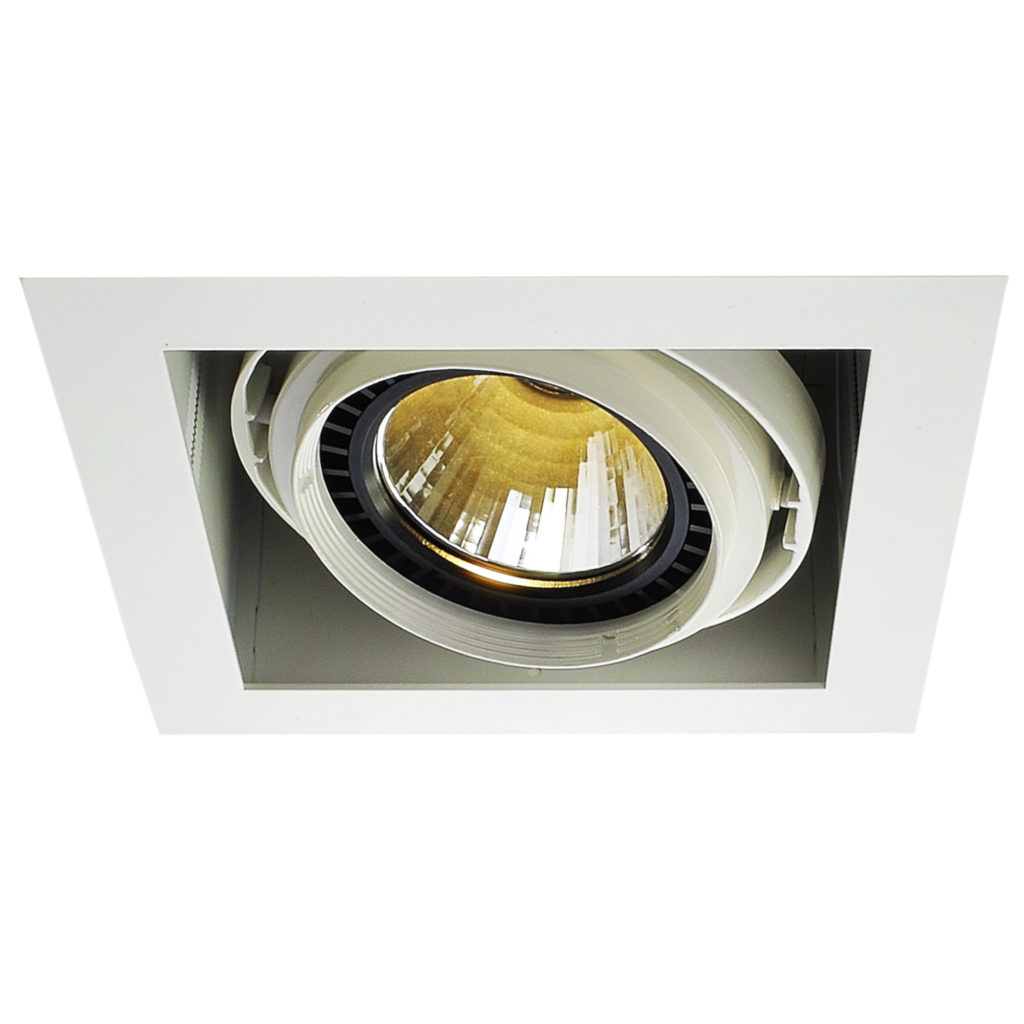 single-square-adjustable-recessed-led-downlight - Prolight Design