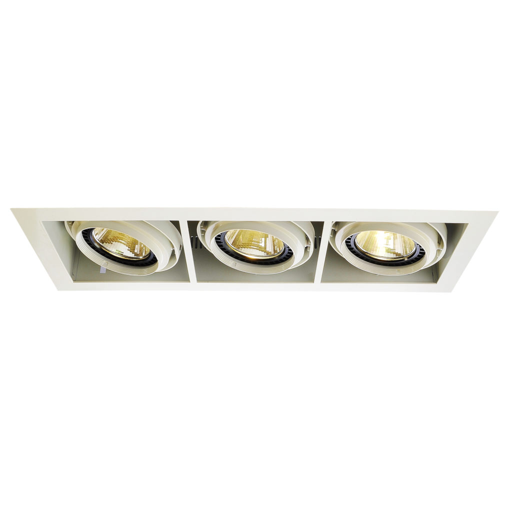 trio-square-adjustable-recessed-led-downlight - Prolight Design