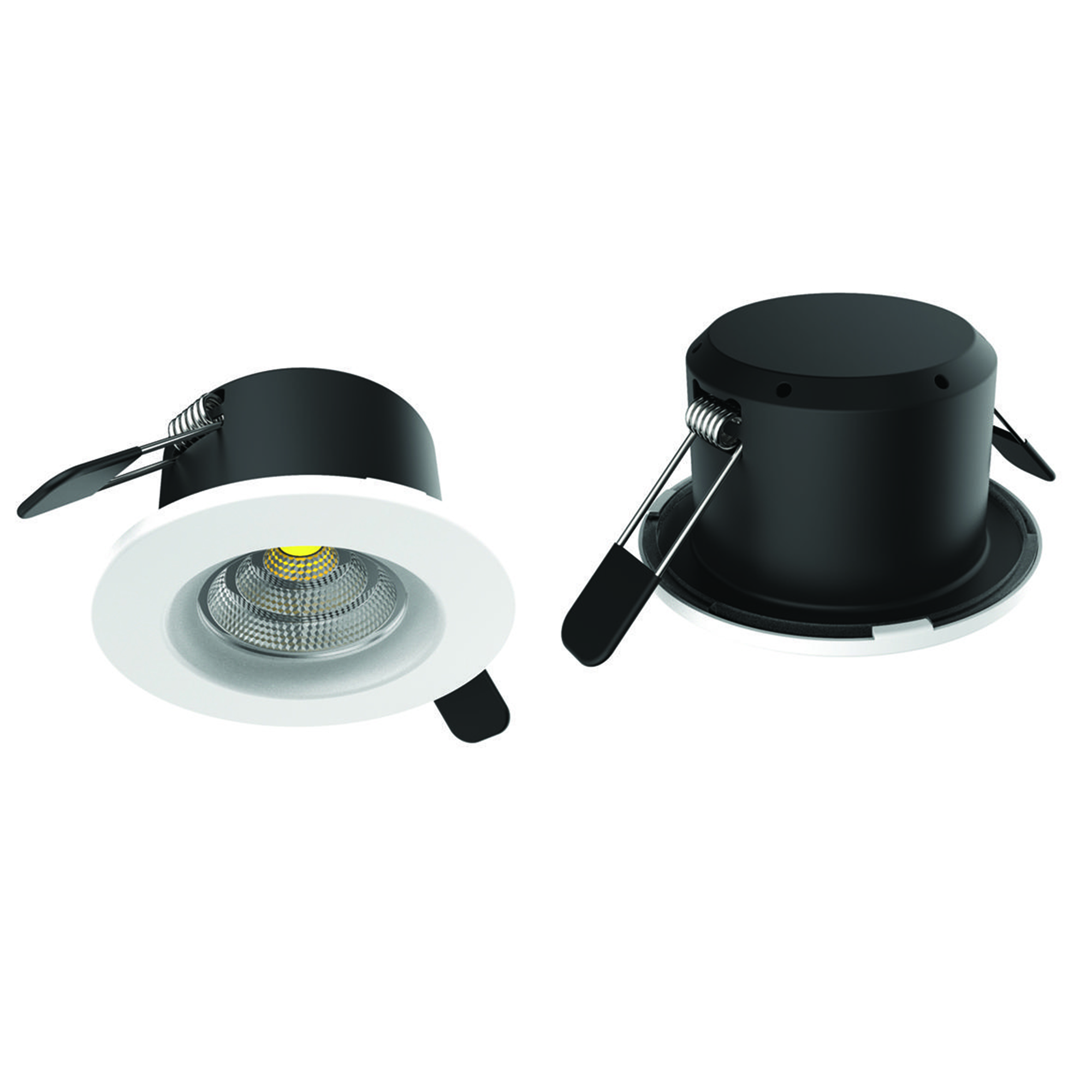 Vent Fire Rated Fixed IP65 Downlight - Prolight Design