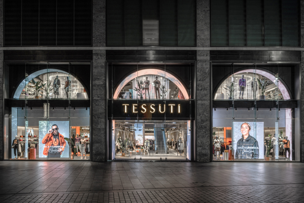 Tessuti, Liverpool - Prolight Design